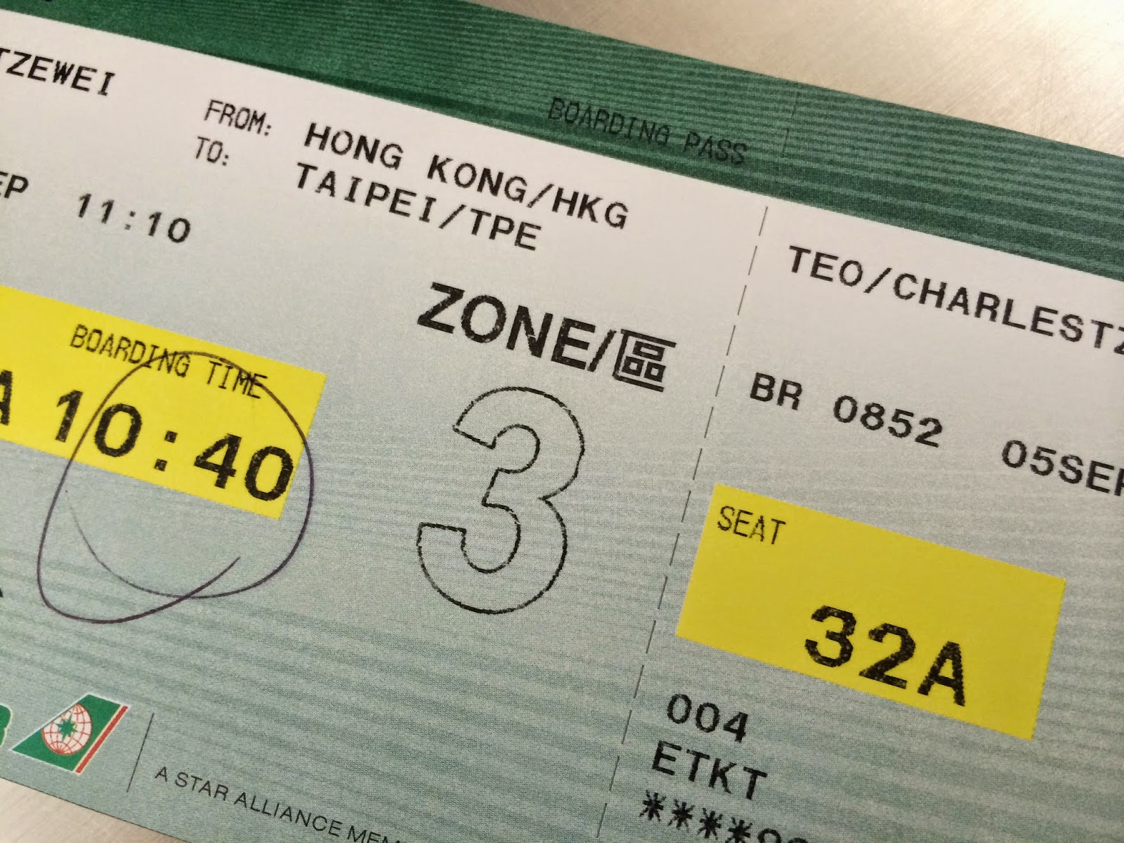 Charles Ryan's Flying Adventure: Flying The Golden Route with EVA Air ...
