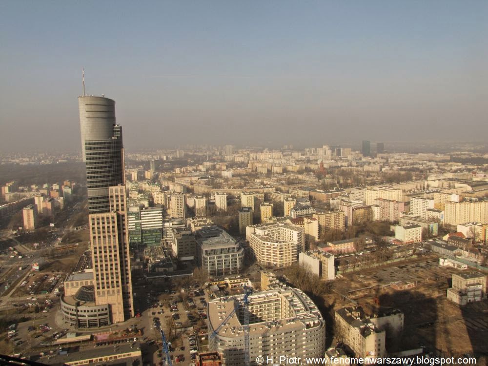 FENOMEN WARSZAWY: Warsaw Spire - widoki z góry, cz. 1