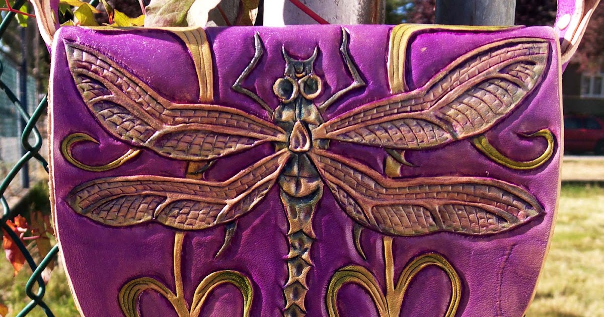 Dragonfly Envelope Bag