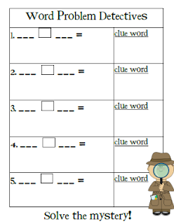 Word Problem Detectives - Teaching Special Thinkers