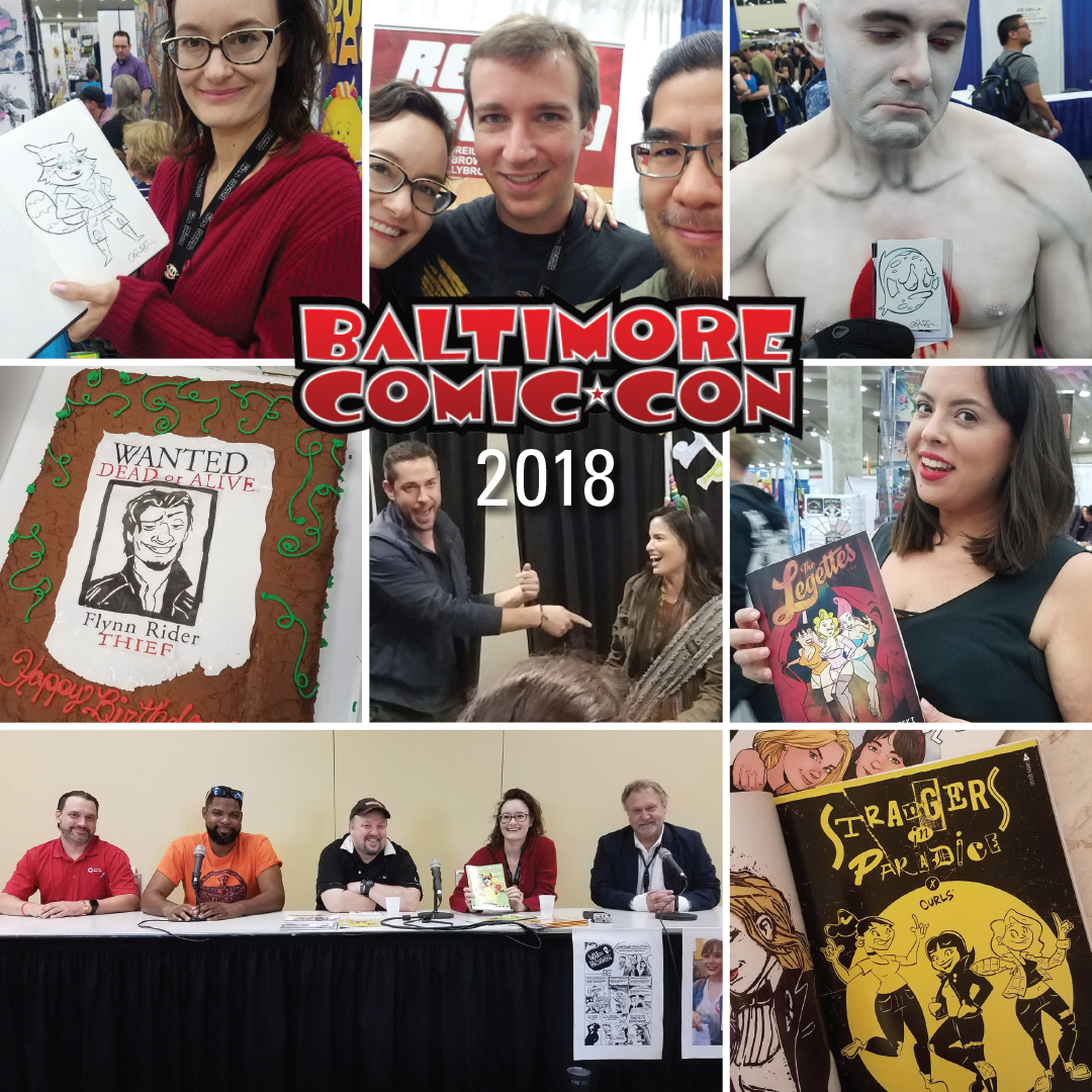 Curls Studio: Recap: Baltimore Comic-Con 2018