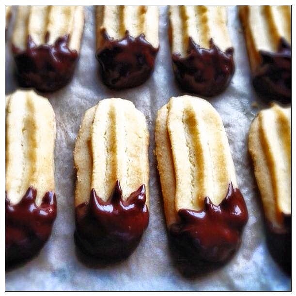 The Game Bird Food Chronicles: Viennese Shortbread Fingers