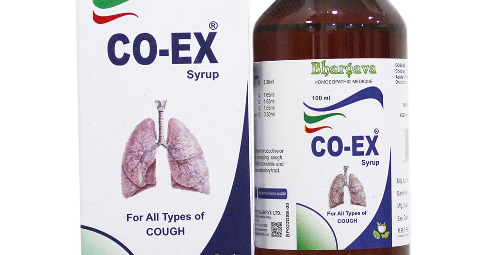 CO-EX - Cough Syrup ~ Homoeopathic Medicine by Doctor Bhargava