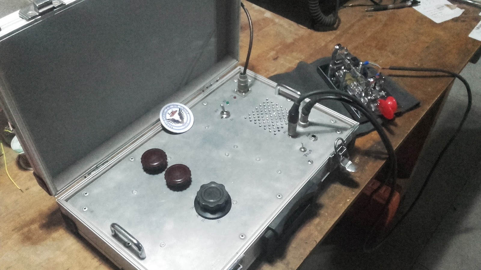 TELEGRAPHIC CW OM GROUP: CW RIG HOMEMADE 40 MTR BAND