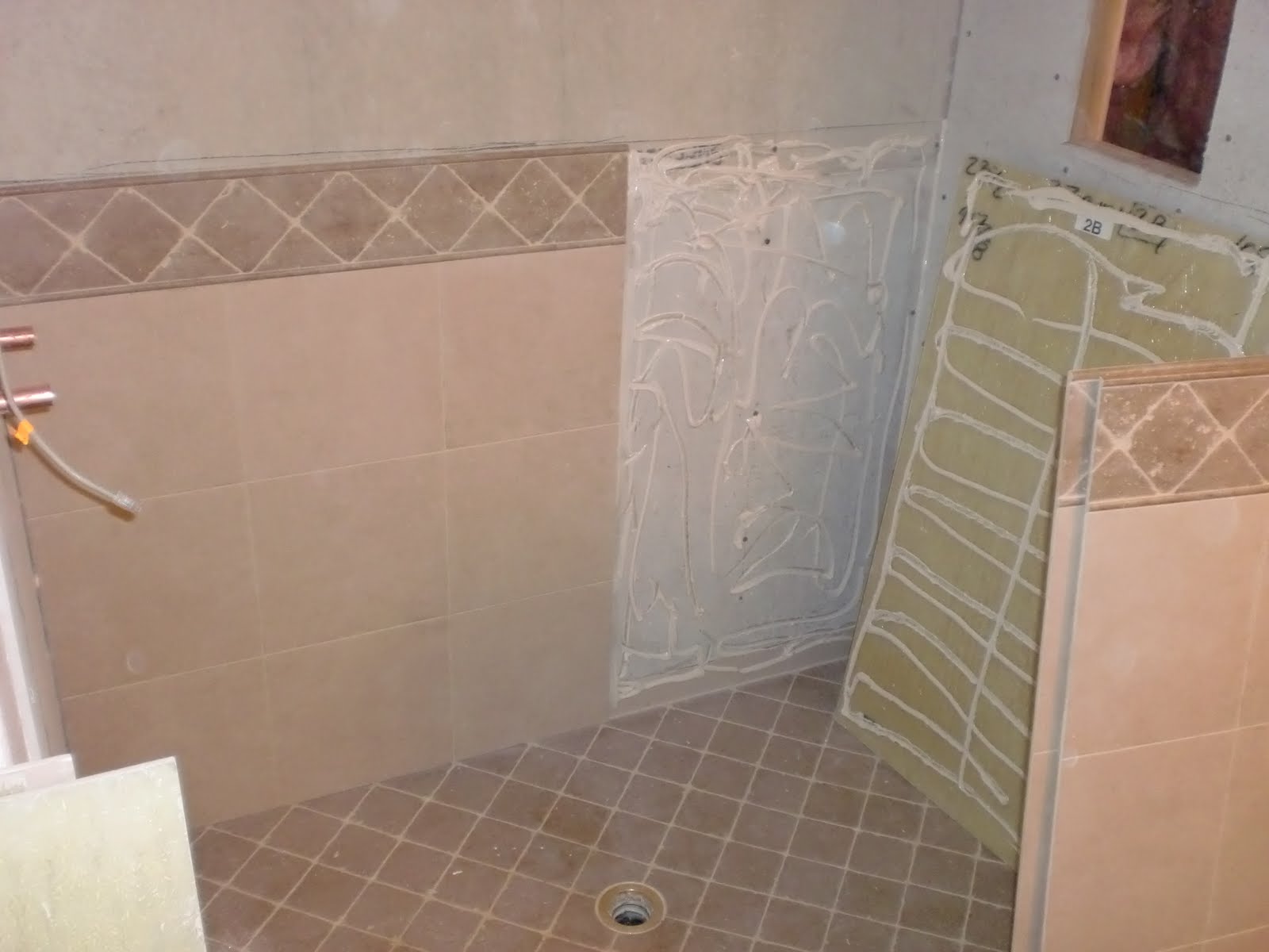 Traditional DIY Renovations: The Shower Install