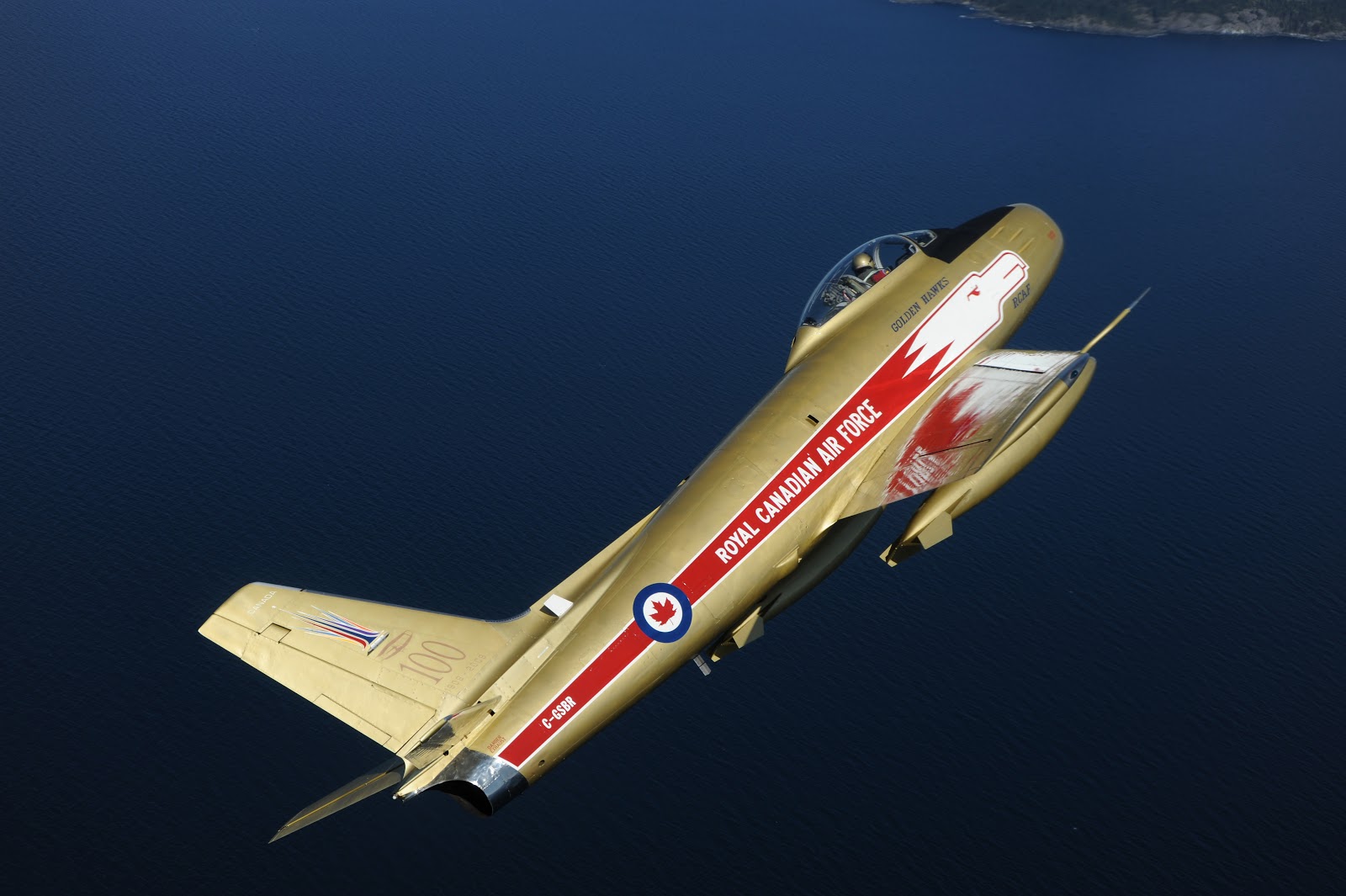 SNAFU!: Royal Canadian Air Force F-86 Golden Hawk via Robert Sullivan's ...