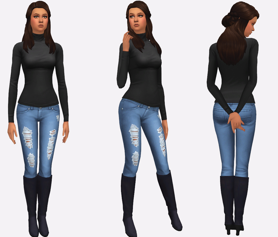 Simista A little sims 4 blog : High Heel Boots