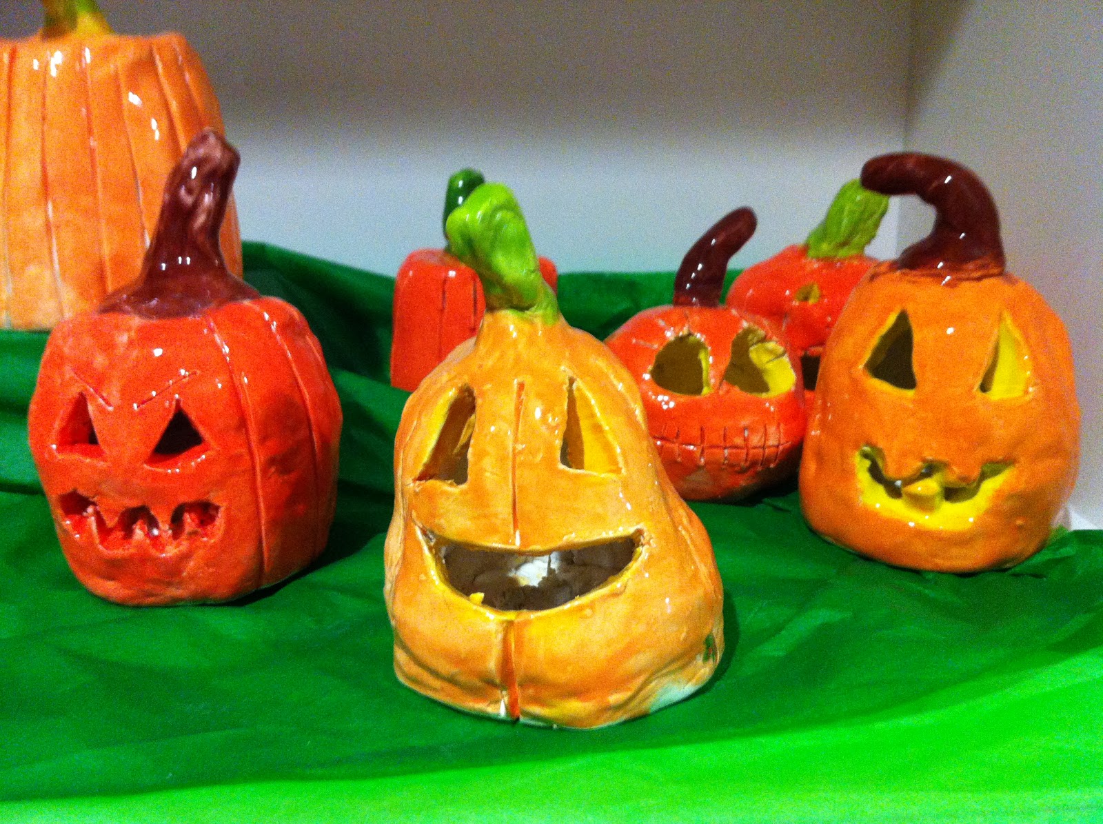 ART AT HEROD: Ceramic Pumpkins!