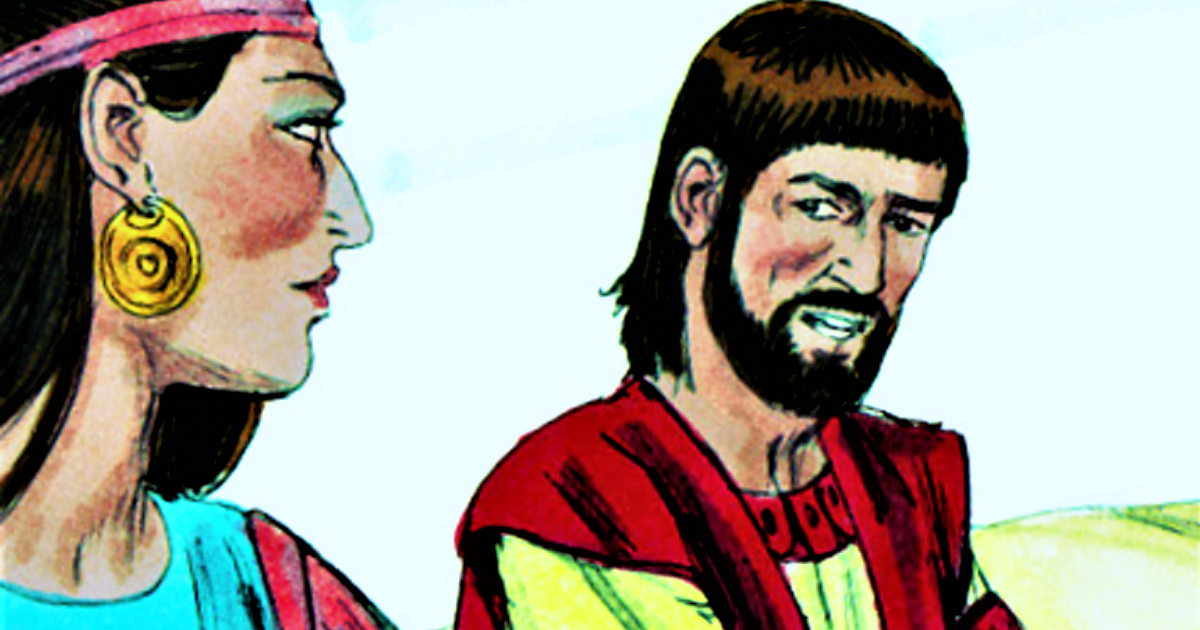 Abraham and Sarah and Baby Isaac