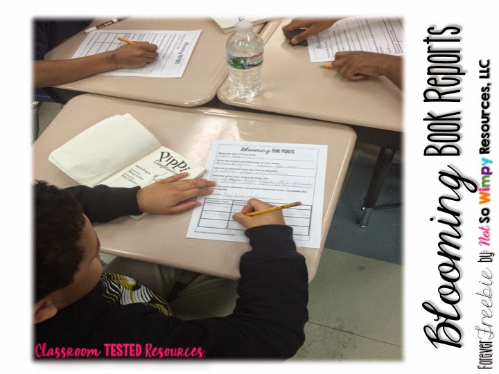 Spring into Literacy with a Blooming Book Report | Classroom Tested ...