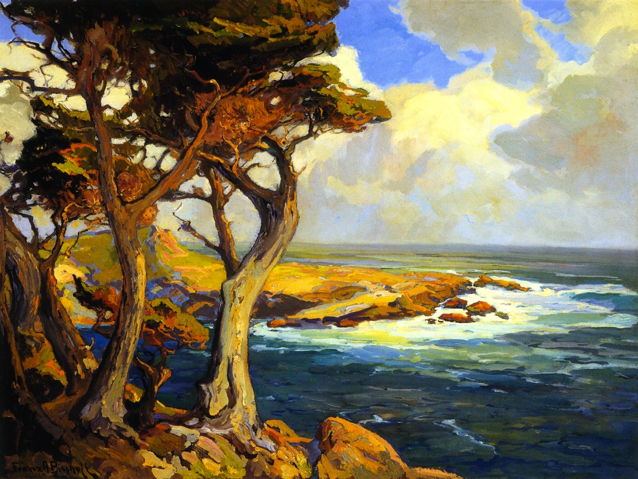 Arte!: Californian landscapes: Franz Bischoff