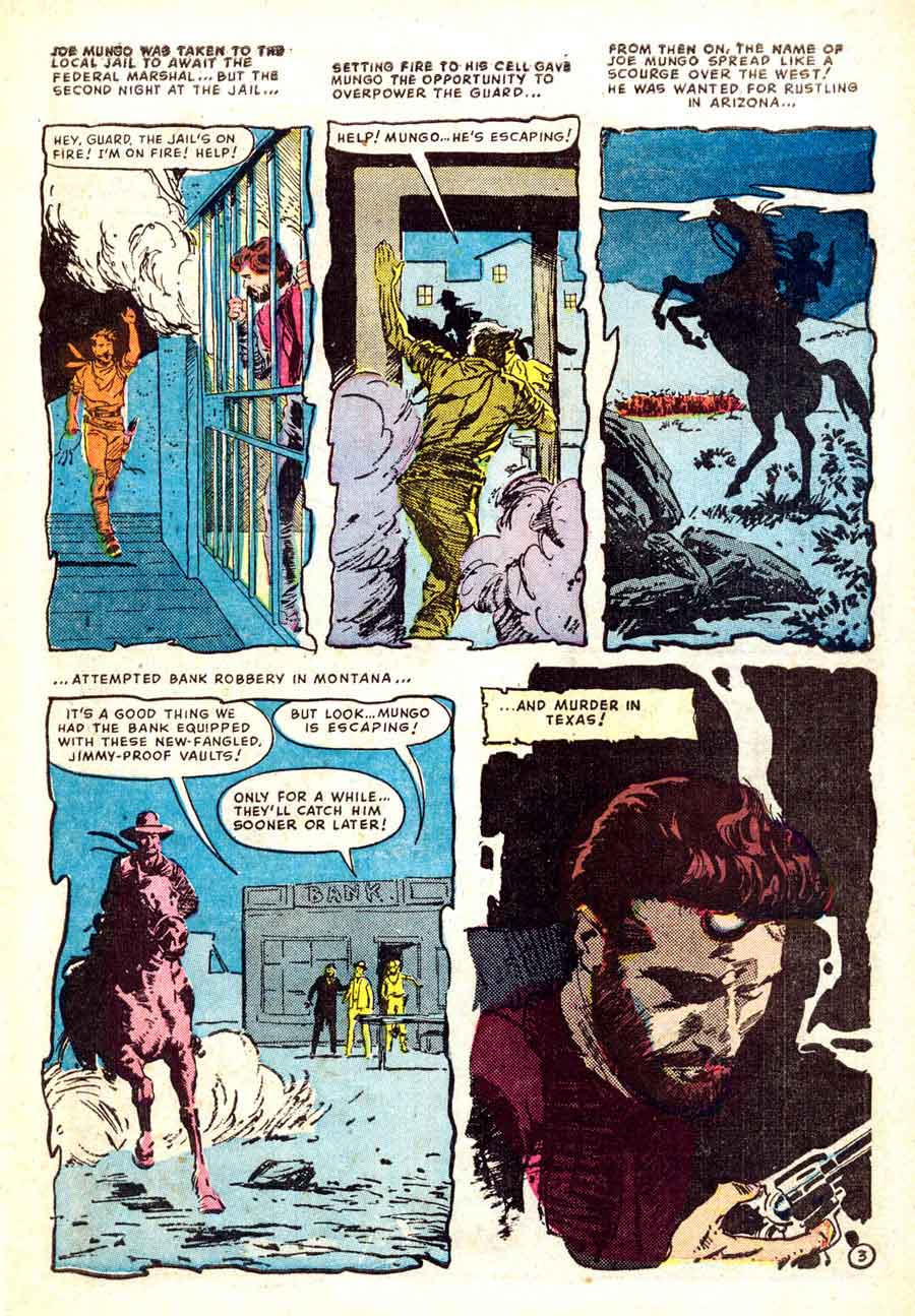 Frontier Western #3 - Al Williamson art - Pencil Ink