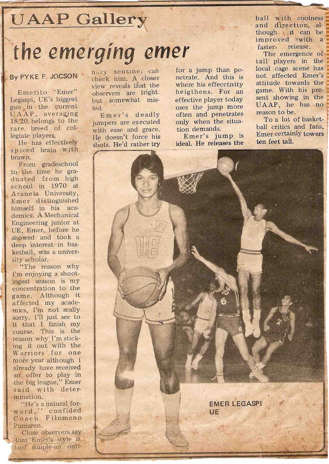 Sports Potpourri: EMERITO LEGASPI – from amateur superstar to PBA role ...