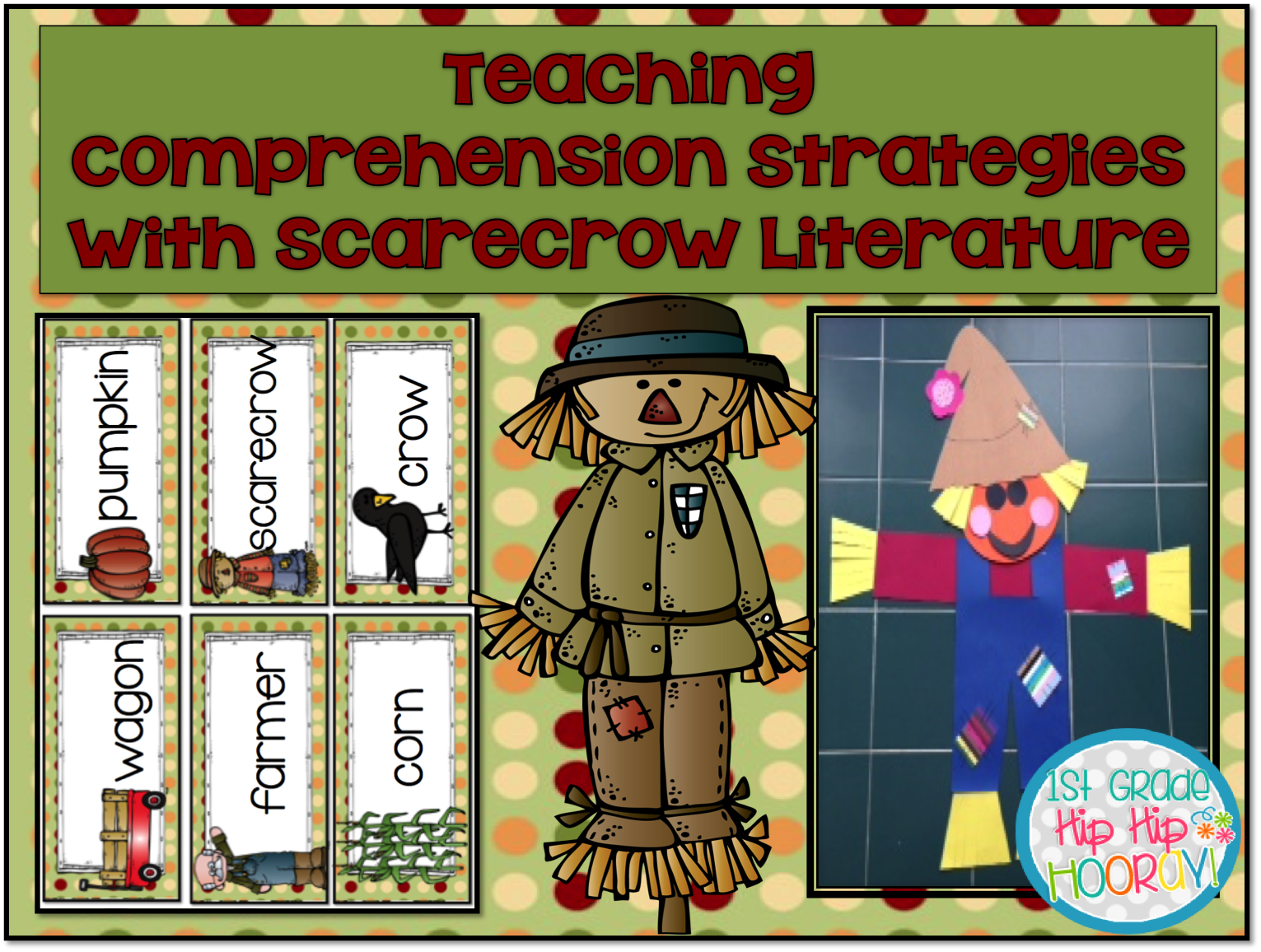 1st Grade Hip Hip Hooray!: Teaching Comprehension Strategies with ...