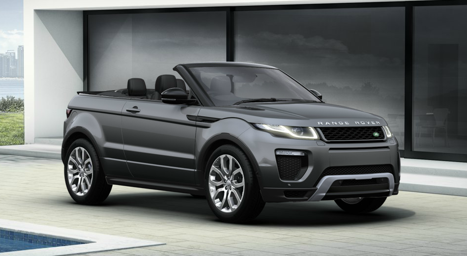 Range Rover Evoque Cabriolet (2015 à 2018) - Couleurs et code peinture