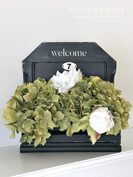 How to Make a Rustic Flower Box for Faux Flowers