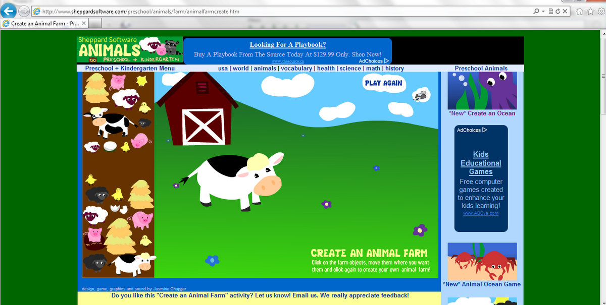 Kinder Preschool: B is for Barn