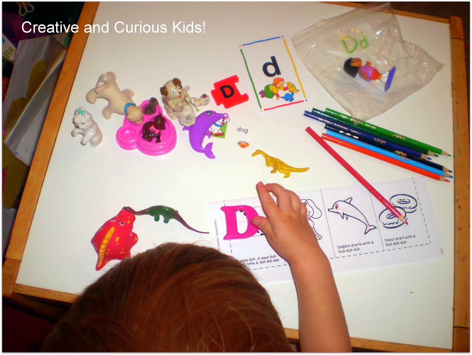 Creative and Curious Kids!: Letter Dd Activities
