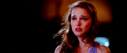 The Glass Character: Natalie Portman crying