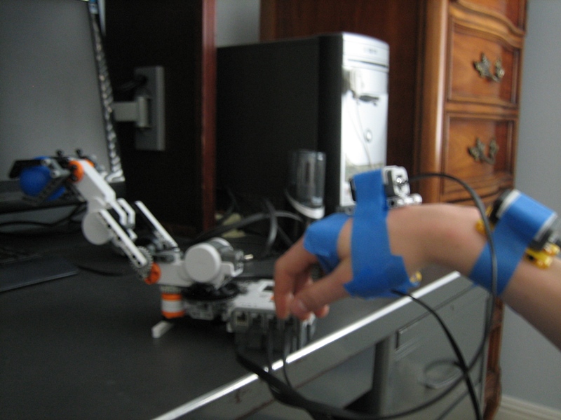 LEGOs and Robots: Hand Following Robotic Arm