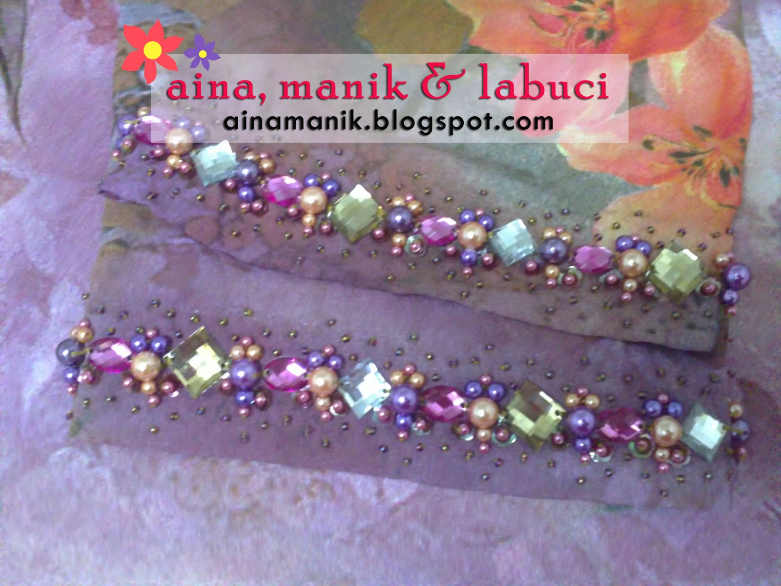 Aina, Manik & Labuci: My Crumble.. Baru belajar..