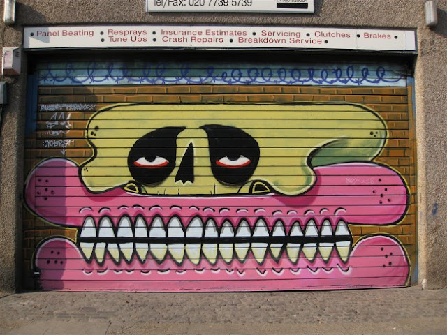 Street Art By ArtFlyMovie: SWEET TOOF - Street Art from London