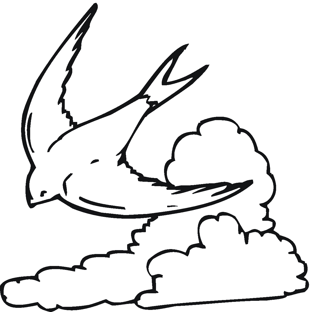M/wave The Swallow Coloring Pages Coloring Pages