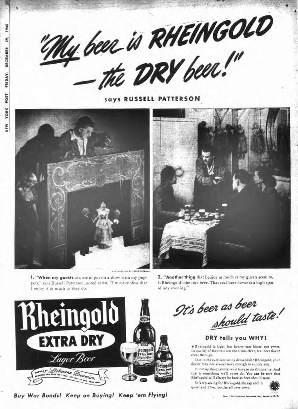 Stripper's Guide: Ink-Slinger Profiles: Russell Patterson