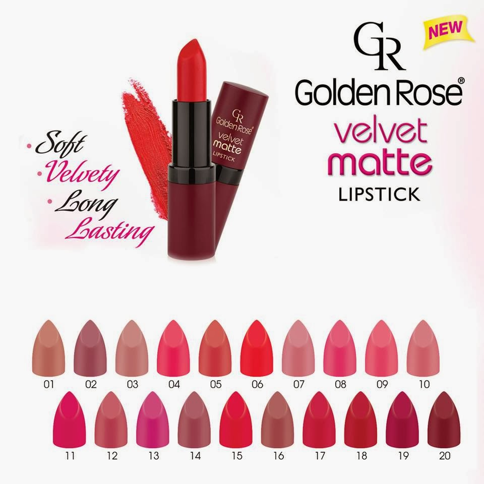 ColourPhilosophy: Golden Rose - Velvet Matte Lipstick