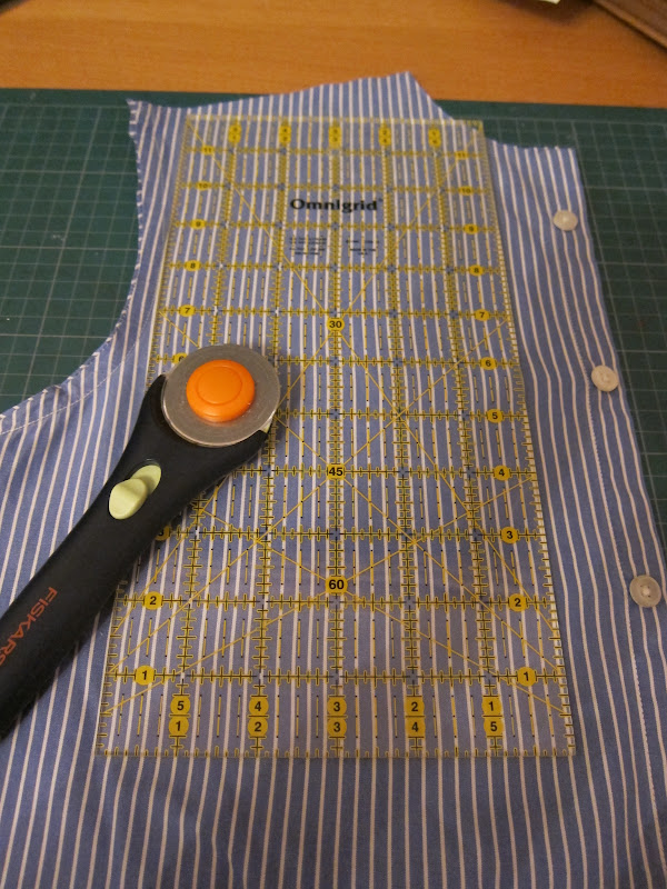 next-stitch: Up-cycled shirt patchwork quilt