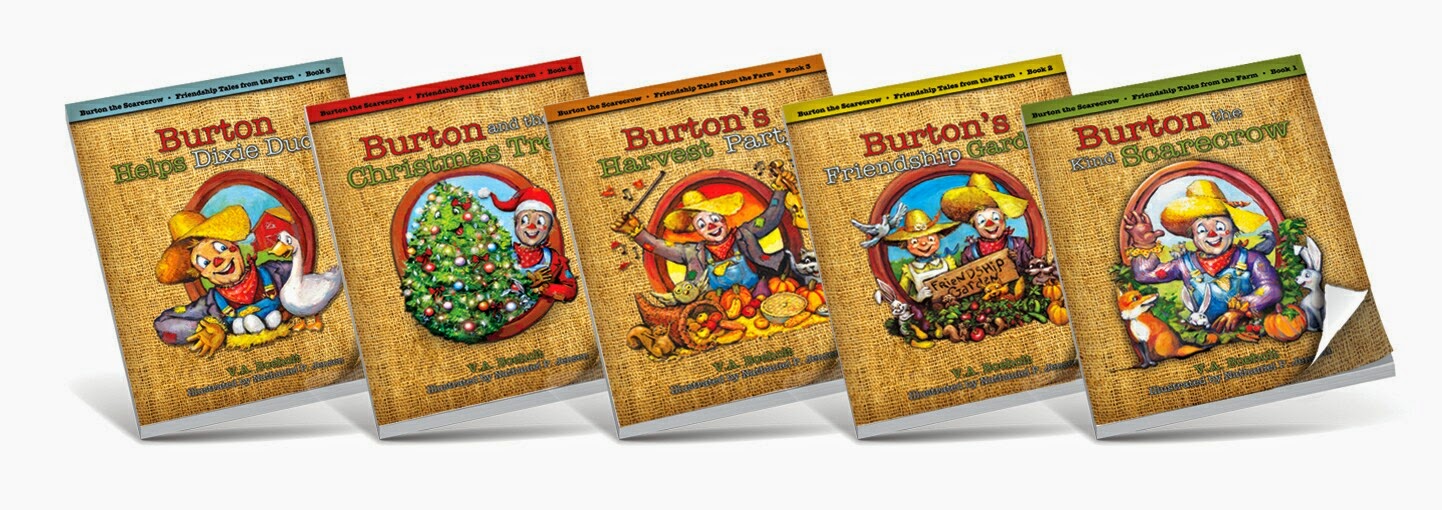New Age Mama: Burton the Scarecrow Children's Books - Review & #Giveaway