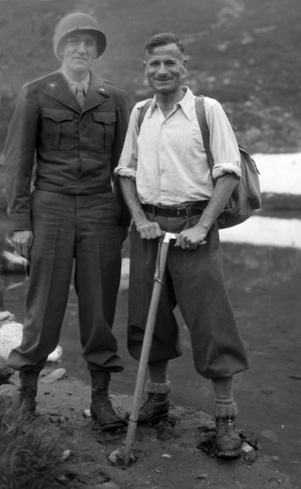 Hasler History: AD Hasler 1945 Photos from Europe.