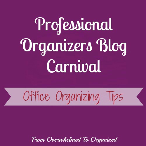 Office Organizing Tips From Professional Organizers | From Overwhelmed ...
