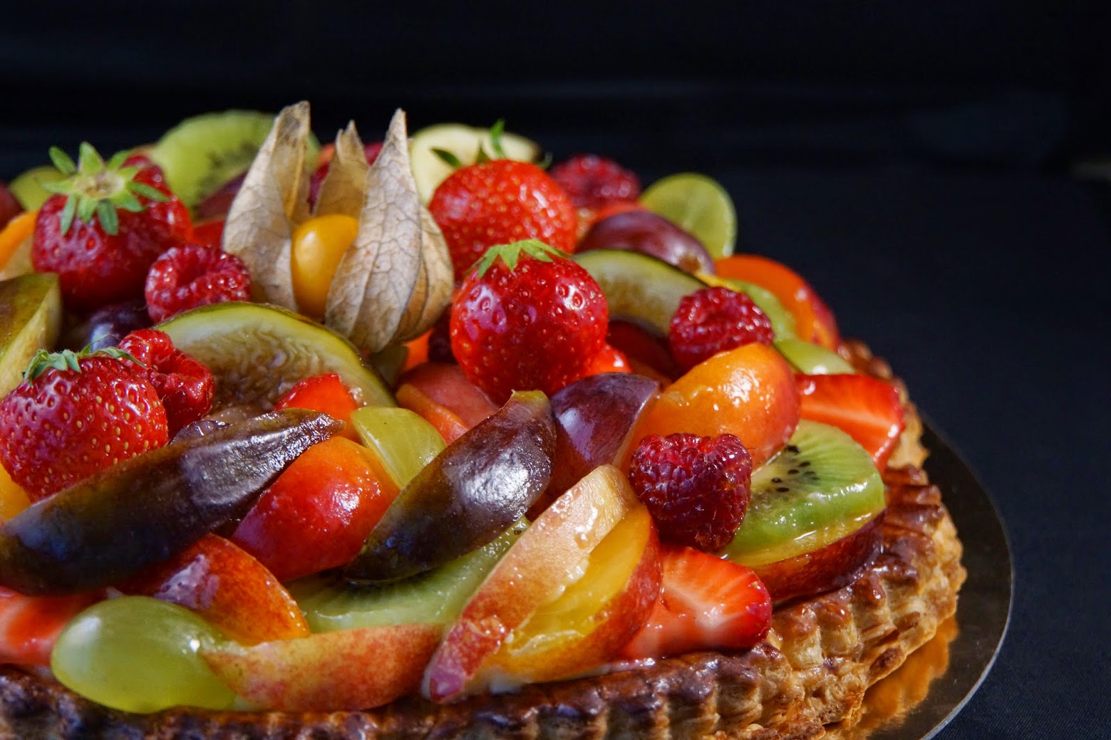Tarte marguerite aux fruits frais