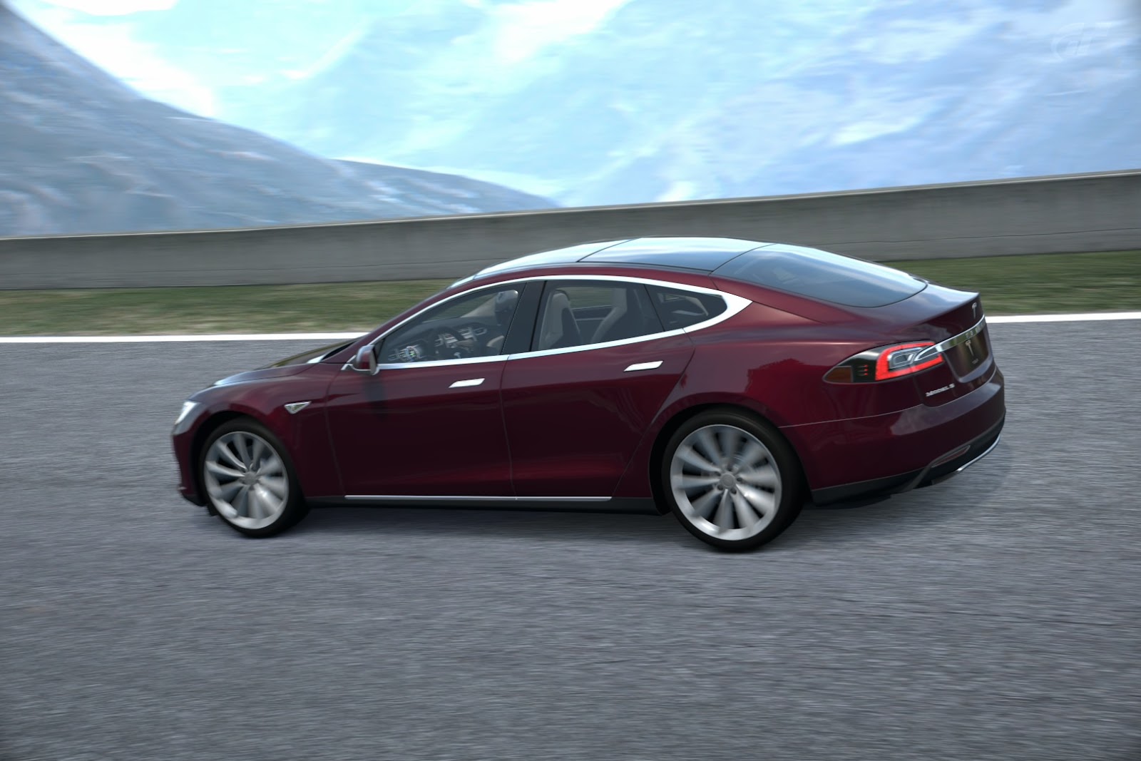 Gran Turismo Photo Dump: GT6 2012 Tesla Model S Signature Performance