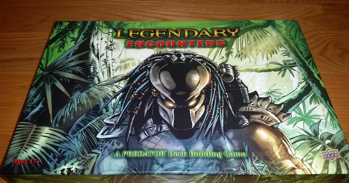 Legendary Encounters a Predator Deck building Game from Upper Deck ...