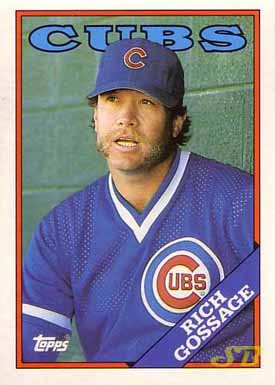 80's Cubs Cards: 1988 Topps Chicago Cubs Checklist