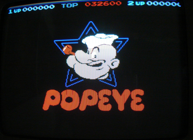 Not In Mame: Popeye pcb (bootleg) repair
