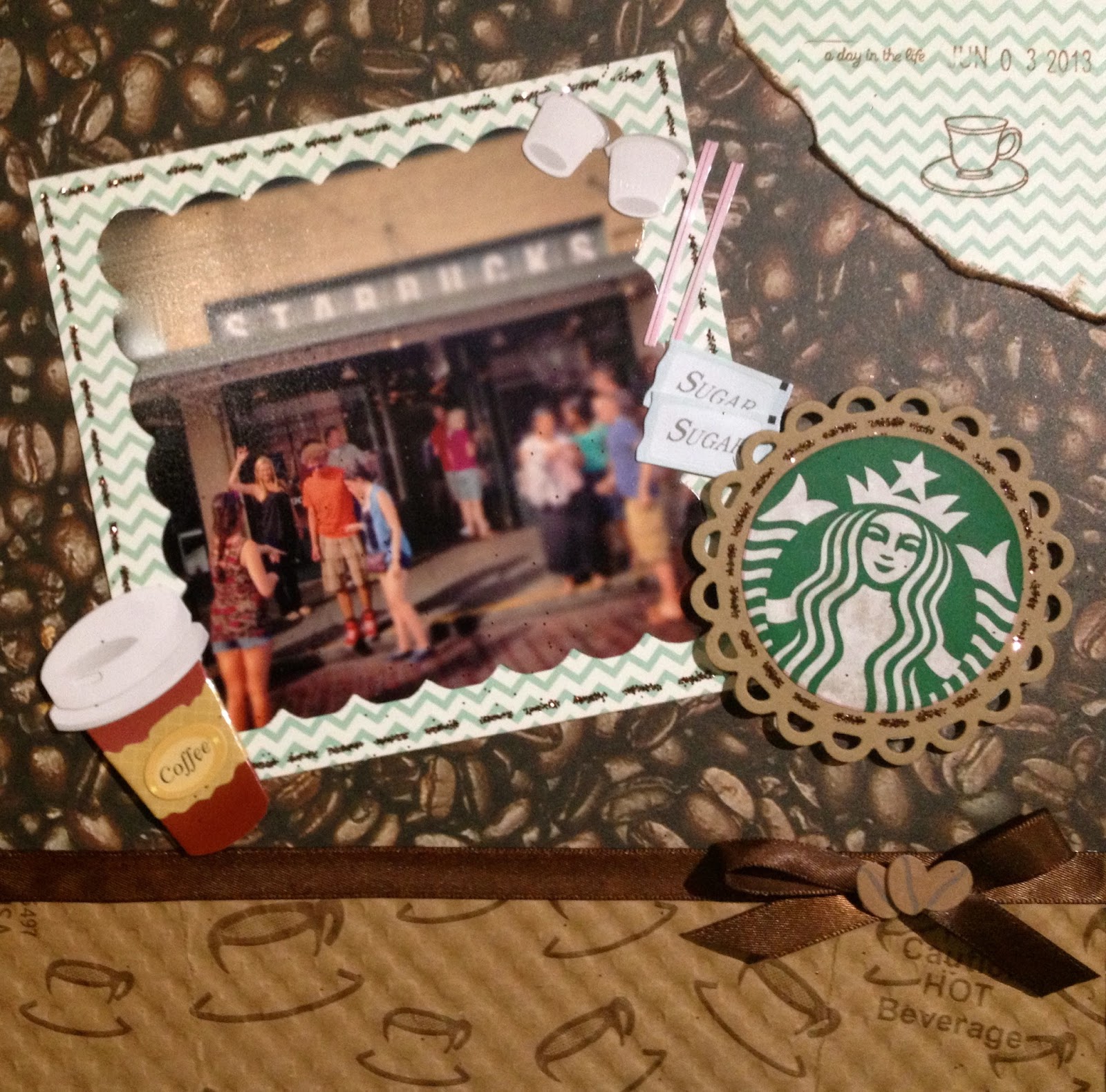 Scrapbook Fool: Grande Mocha Please!