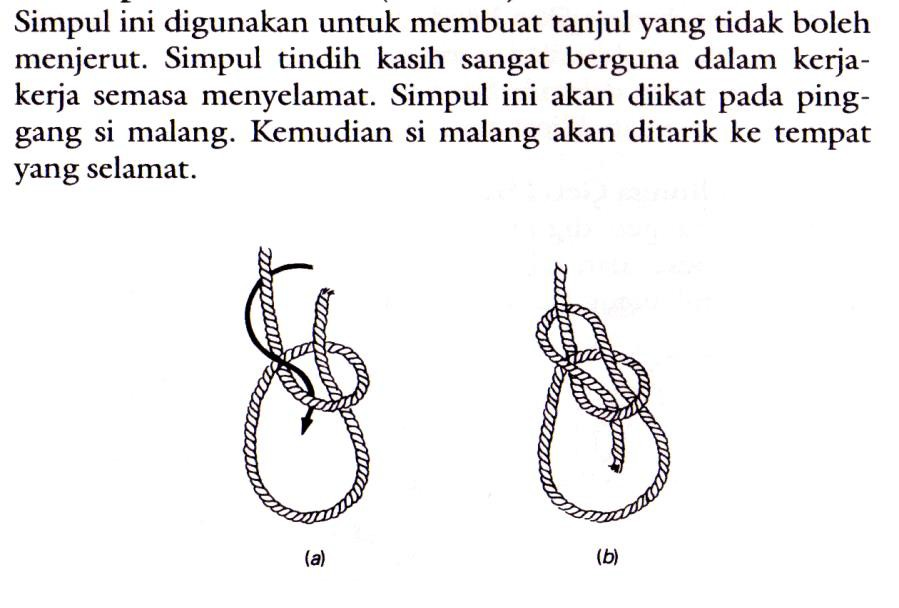 Tunas Kadet Remaja Sekolah Melaka: Ikatan & Simpulan