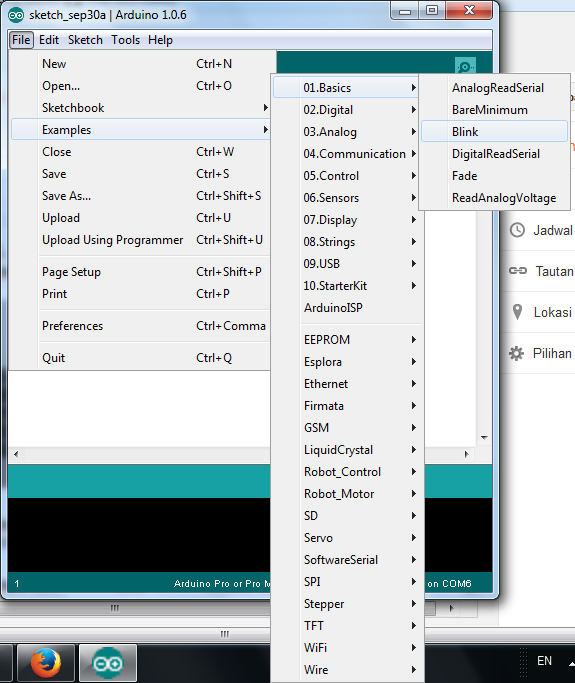Cara Menggunakan Arduino Pro Mini - Ajifahreza