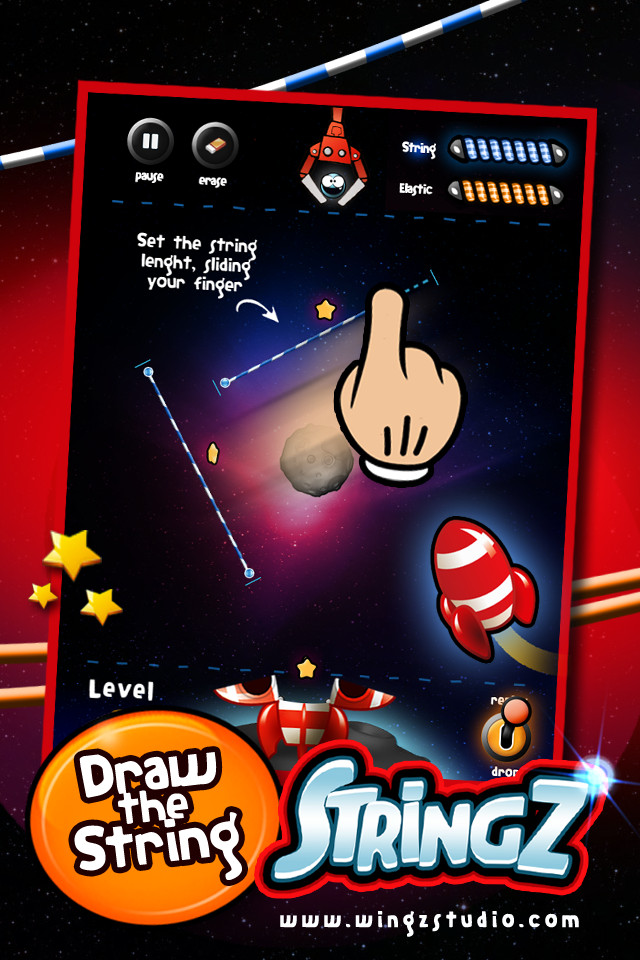 CG Art by Erick Hurtado: StringZ a mobile game by Wingz Studio! - REVISED
