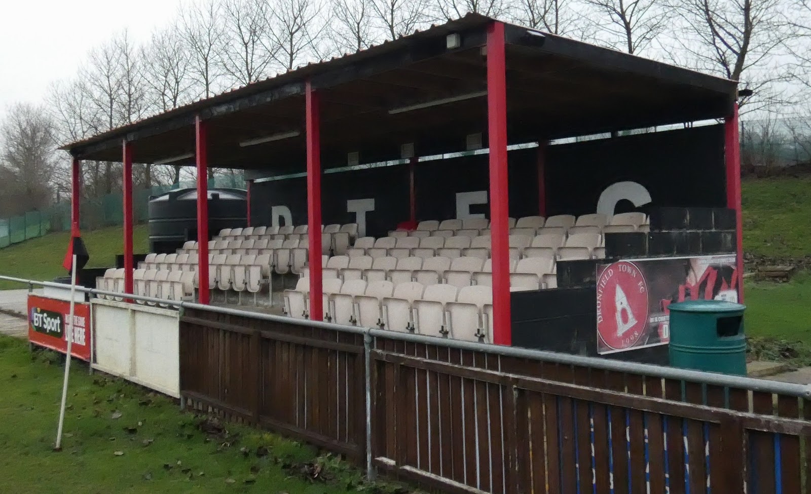 We all stand together: DRONFIELD MISS OUT AS LILL INSPIRES VISITORS