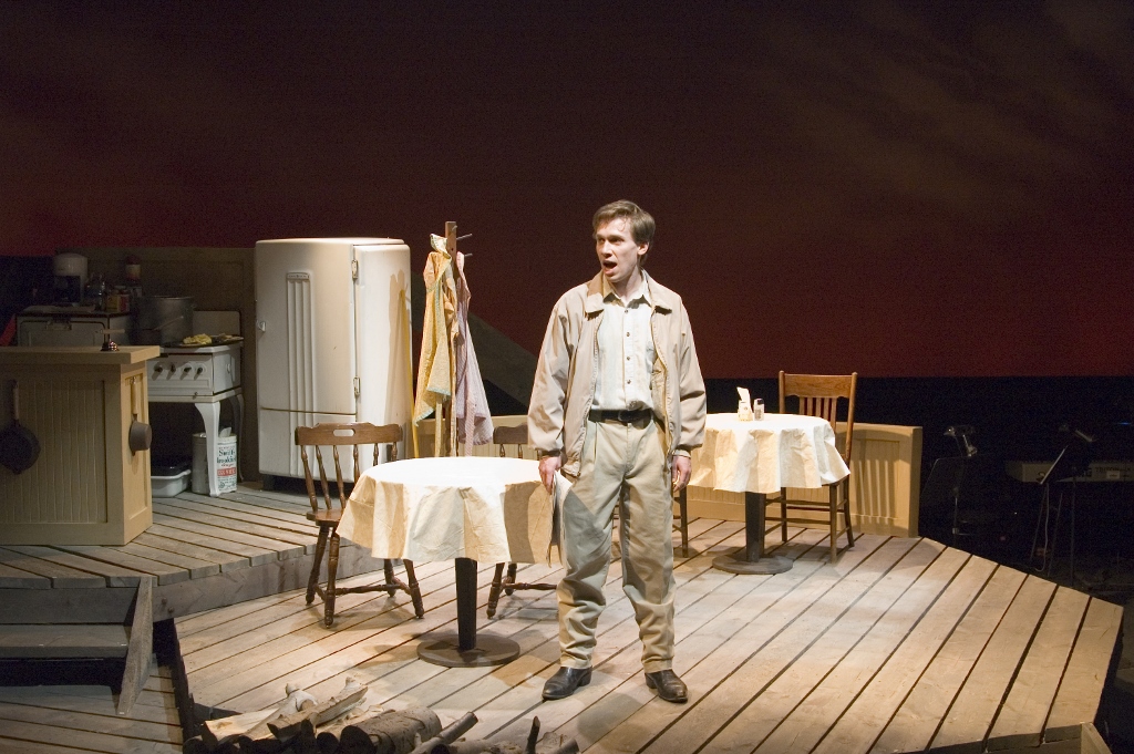 The Theatrical Designs of Gary Benson: The Spitfire Grill--Scene Design