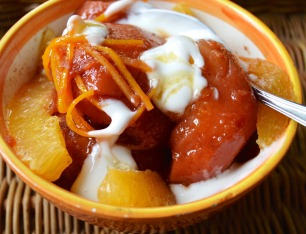 In en om die huis: Gebakte vrugteslaai vir die winterweer