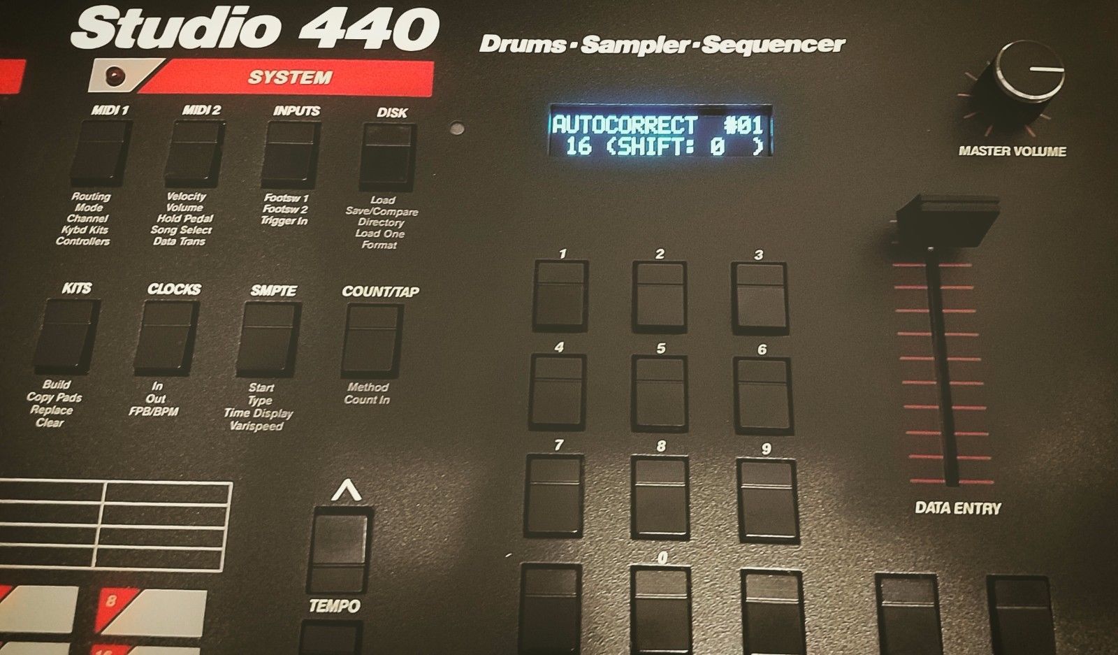 MATRIXSYNTH: Sequential Circuits Studio 440 Drum Sampler Sequencer SN 00029