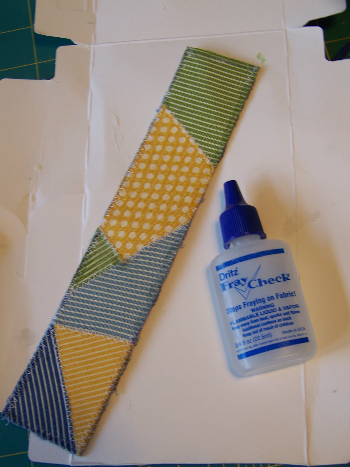 Sew Blessed In Amish Country: "Quilted" Bookmark Tutorial