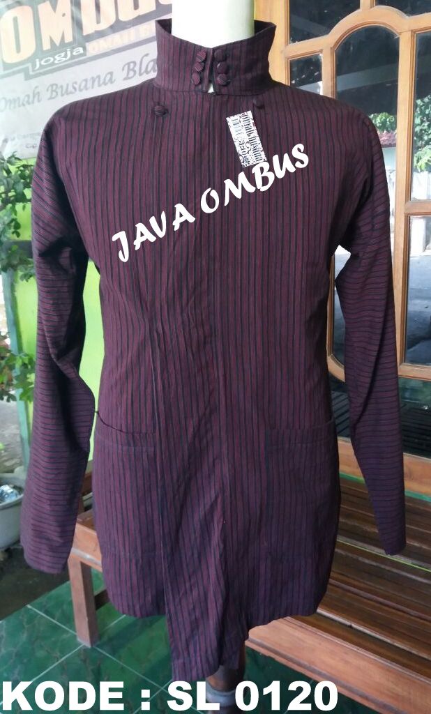 JAVA OMBUS Pengrajin BUSANA JAWA : Surjan Lurik
