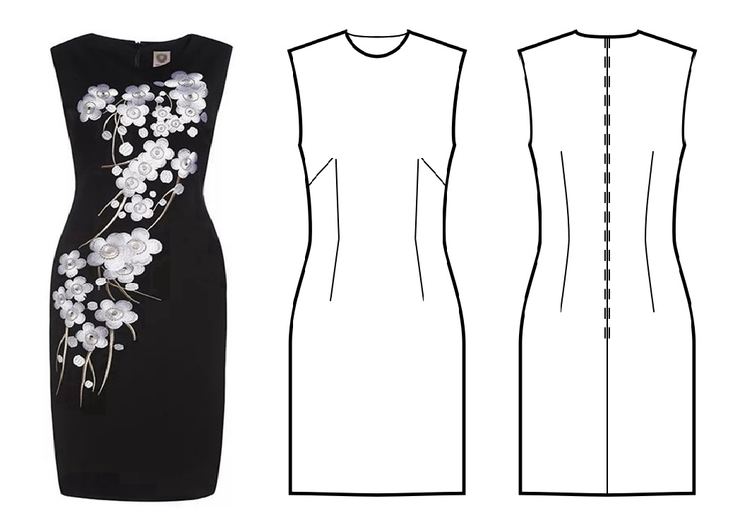 The Little Sewist: The staple sheath dress pattern