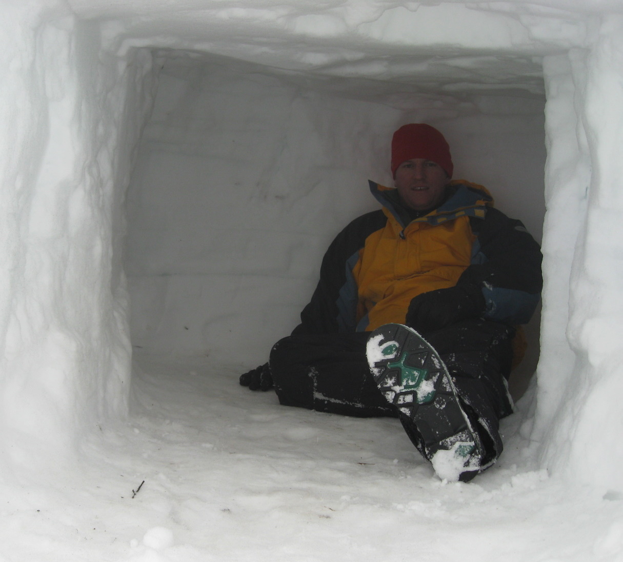 Camping Adventures: Digging the Snow Cave